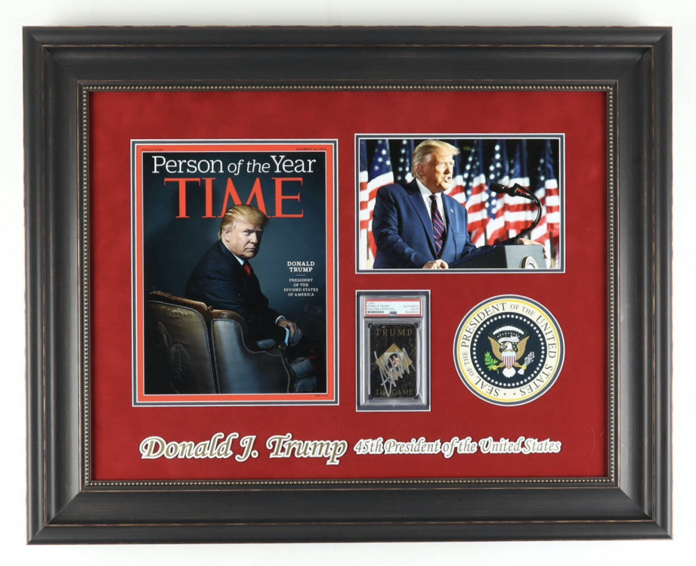 Trump The Game Card Signed by Donald Trump: A Unique Collectible on Au ...