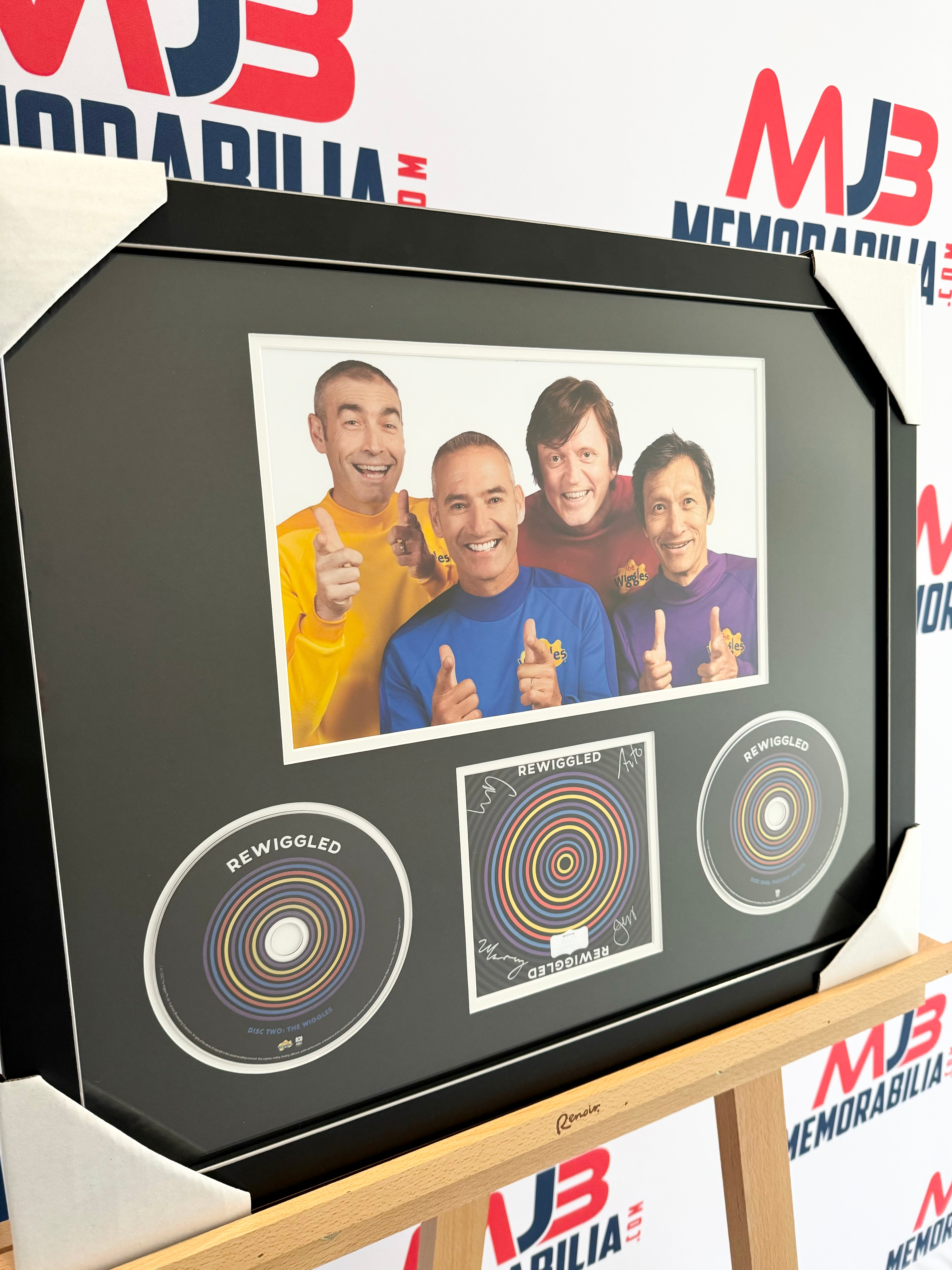 The Wiggles Signed CD Anthony Jeff Murray Greg – MJB Memorabilia