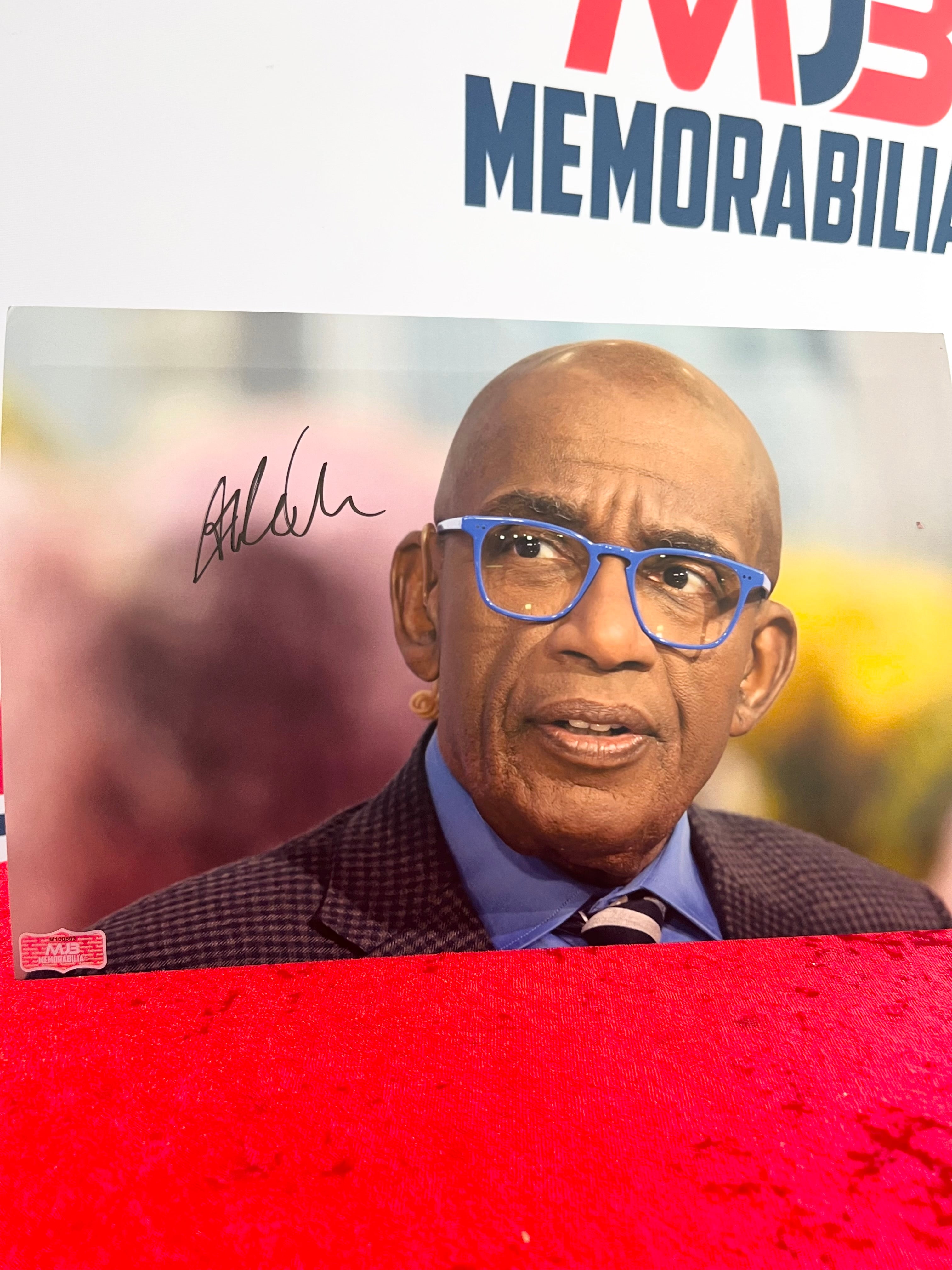Signed Al Roker 8x12 Photograph RARE – MJB Memorabilia