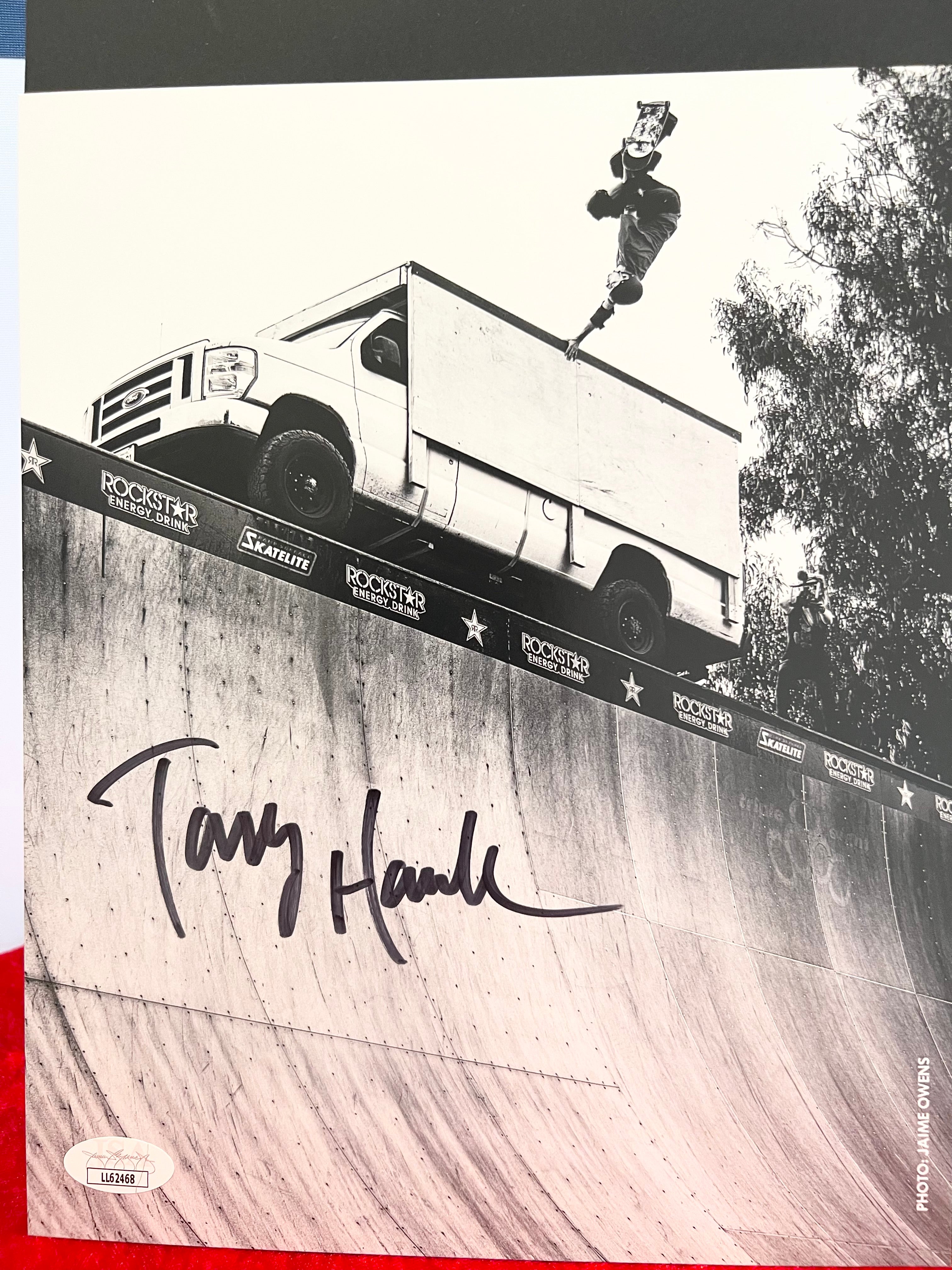 Tony Hawk Signed Photo Iconic and RARE JSA – MJB Memorabilia